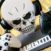 Personalised Skull Head Gaming Stands Headset and Controller Holder ...