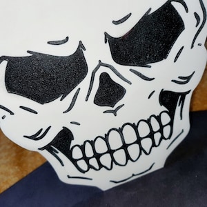 Personalised Skull Head Gaming Stands - Headset and Controller Holder ...