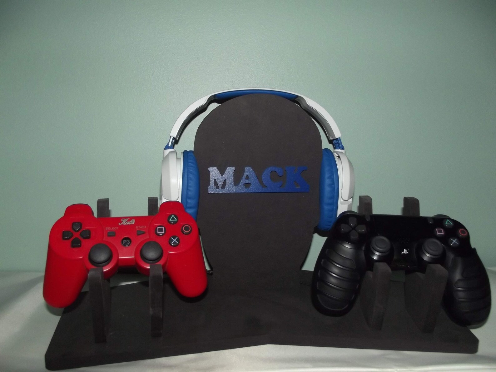 Personalised Gaming Stands Headset and Controller Holder - Etsy UK