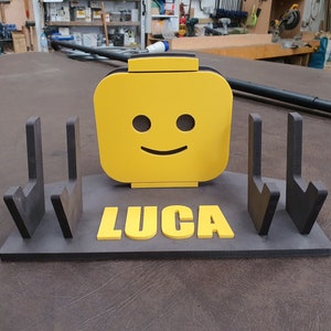 Personalised Character Head Gaming Stands Headset and Controller Holder ...