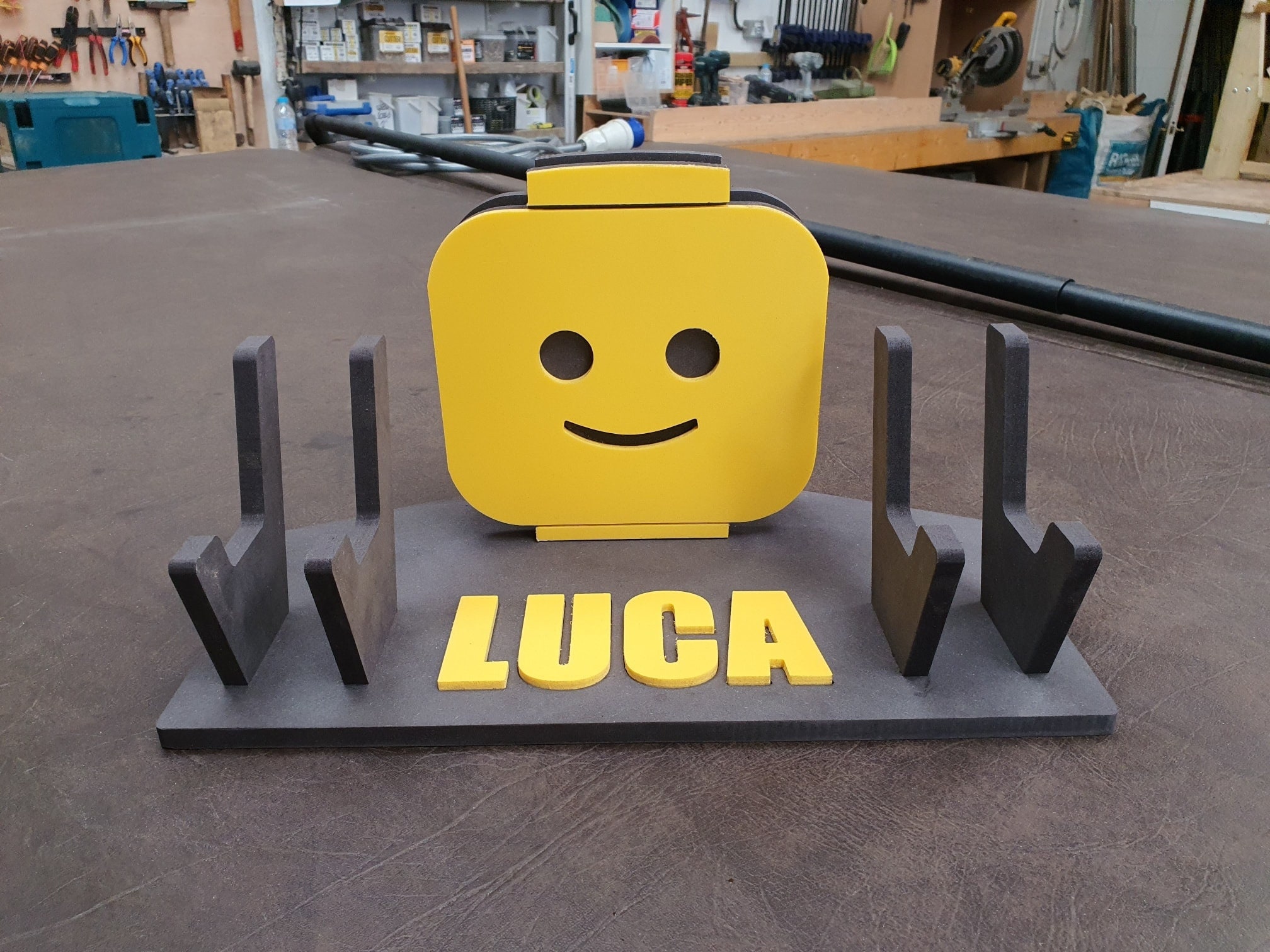 Personalised Character Head Gaming Stands Headset and | Etsy