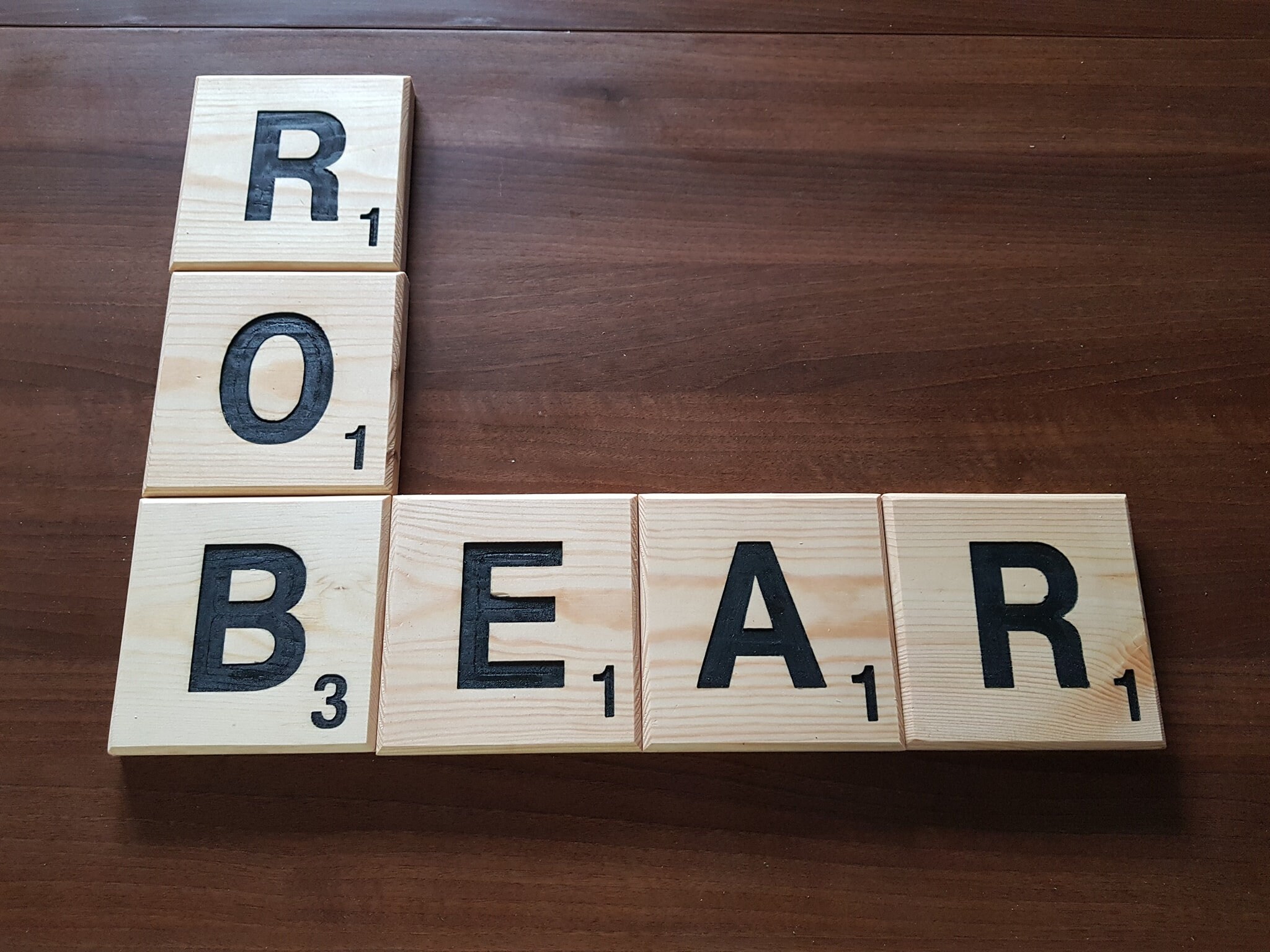 Oversized Scrabble Letters Bespoke Personalised Wooden | Etsy