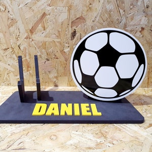 Personalised Football Gaming Stands - Headset and Controller Holder ...