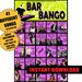 Bar Bango 30 Cards Playlist Bingo Music Bingo Drinking Game Printable ...