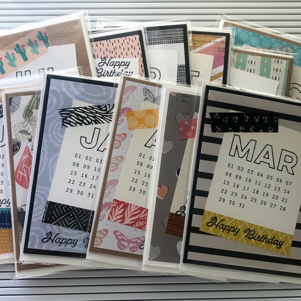 Handmade Birthday Cards - Etsy