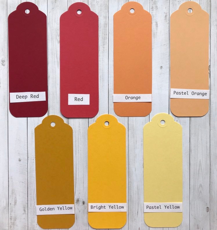 30 Blank Colored Bookmarks and Ribbons PICK YOUR COLORS | Etsy