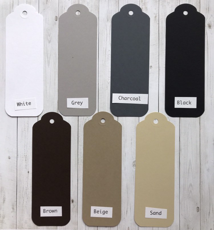 30 Blank Colored Bookmarks and Ribbons PICK YOUR COLORS | Etsy