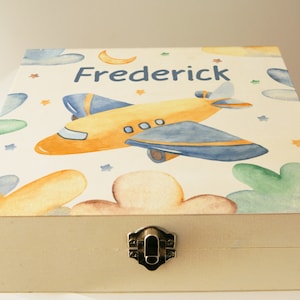 Boy Gifts Personalized Wooden Keepsake Box Baby Boy Memory Box Birthday ...