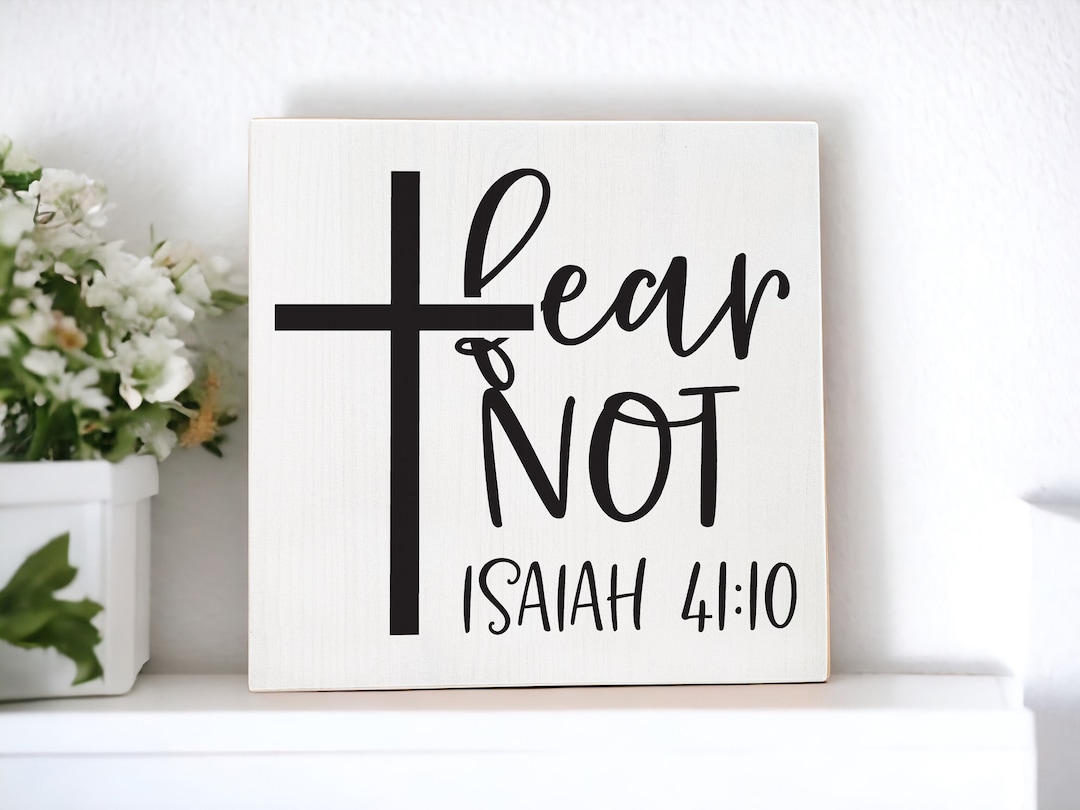 Bible Verse Sign, Christian Scripture Gift, Baptism Gift, Motivational ...