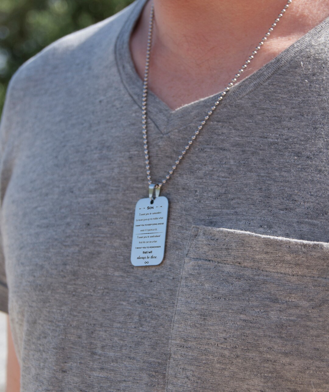 Custom Dog Tag Necklace for Men Dog Tag for Women Custom Name Necklace ...