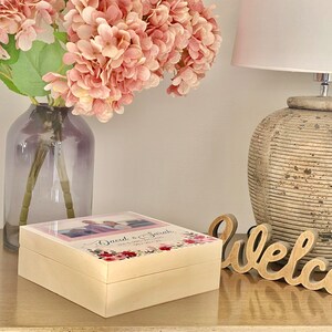 Wedding Gift for Couple, Personalized Box, Wooden Memory Box, Wedding ...