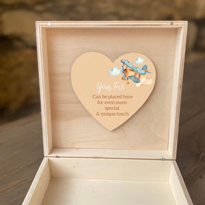 Baby Memory Box Baby Keepsake Box New Baby Girl Gift Birth Stat New ...