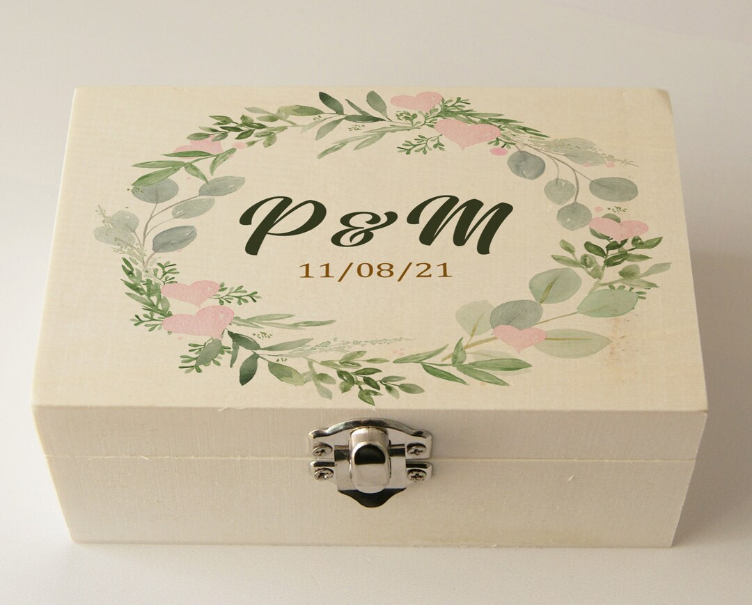 Memory Box for Secret Romantic Messages Gift for Couple Anniversary ...