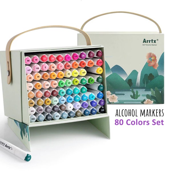 Alcohol Markers - Etsy