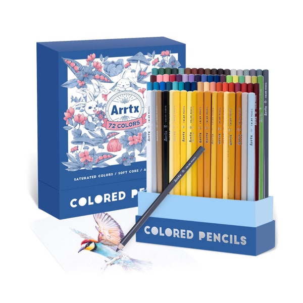 Colored Pencil Set - Etsy