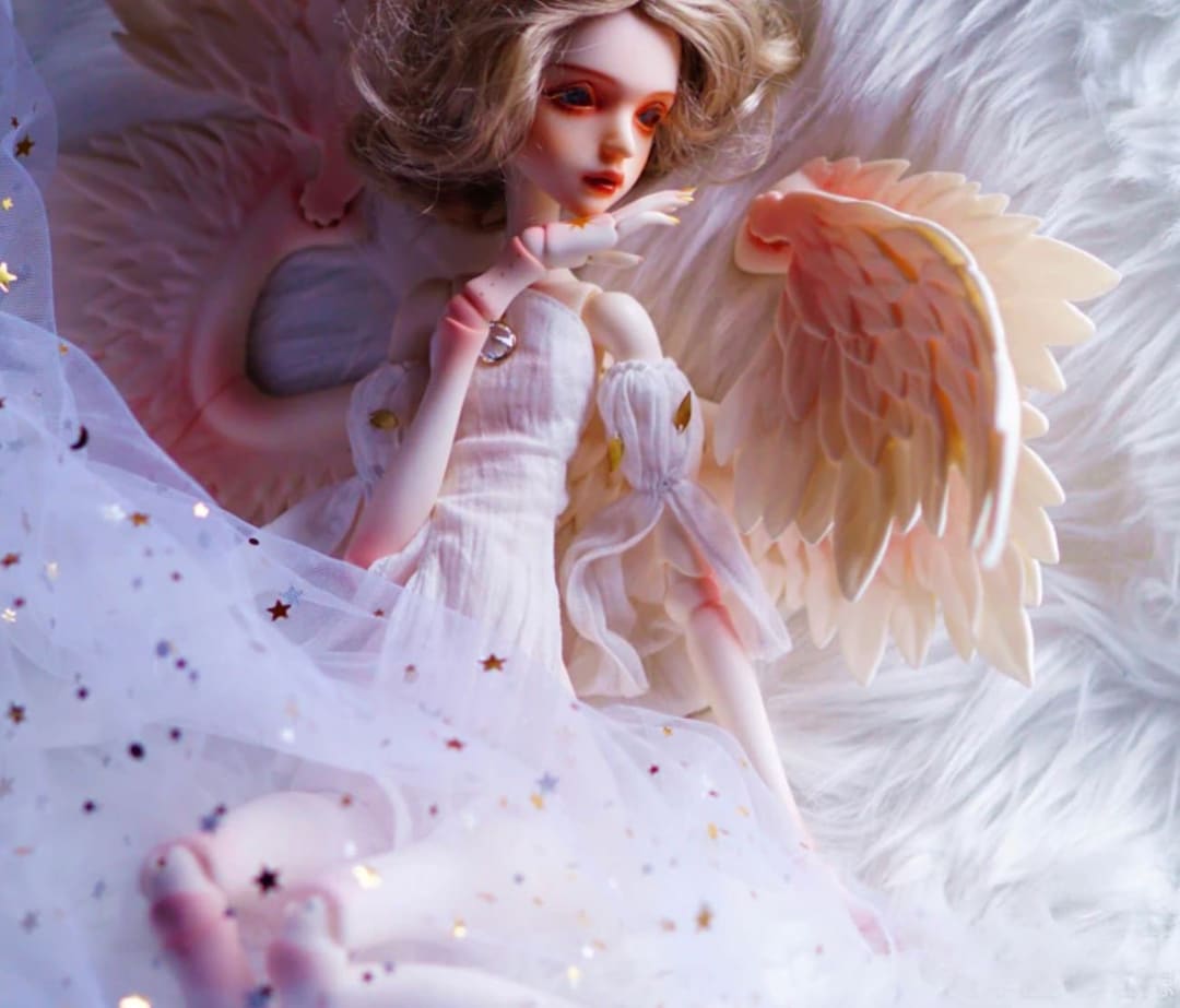 Angel BJD Doll Nicola Fantasy Resin 1/4 Figures Art Doll Collectible ...