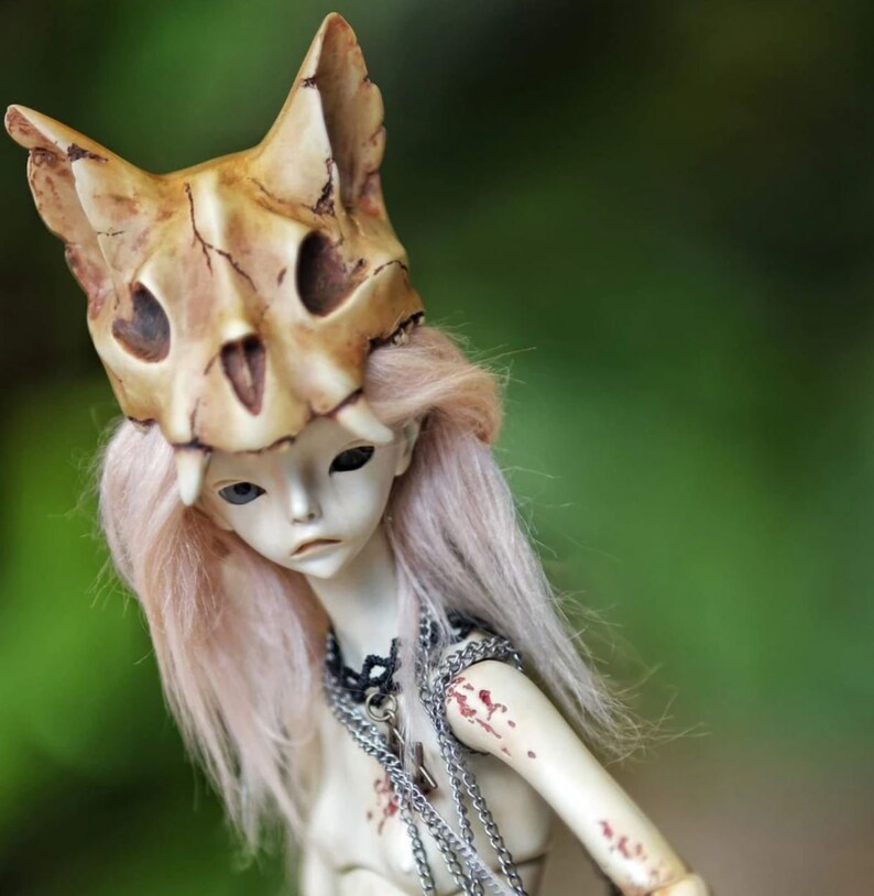 Wolf Bjd Doll 1/4 ART OOAK Doll Handmade Art Doll for - Etsy