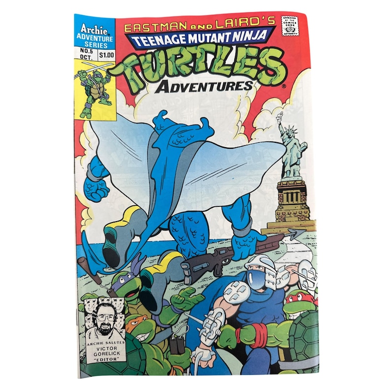 Archie Series Eastman and Lairds Teenage Mutant Ninja Turtles Comic #5 ...