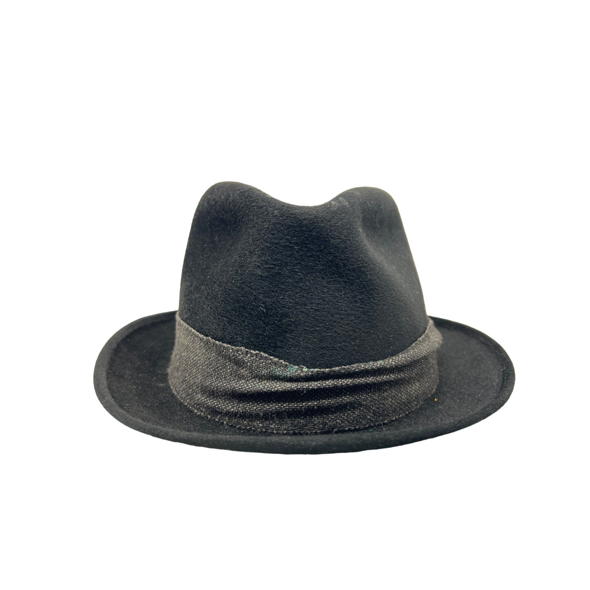 Champ Feel the Felt Fedora Hat Felted by Master Craftsman Gray Men's 21 ...