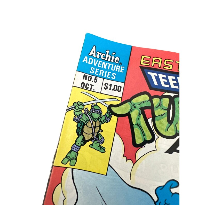 Archie Series Eastman and Lairds Teenage Mutant Ninja Turtles Comic #5 ...