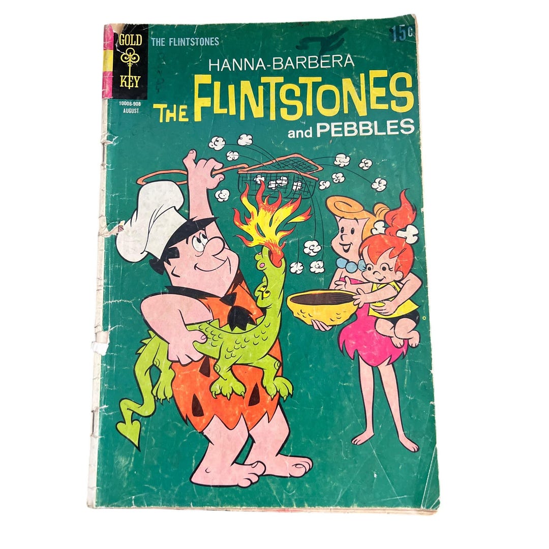Gold Key Hanna Barbera the Flintstones Comic #53 Aug 1969 Vintage ...