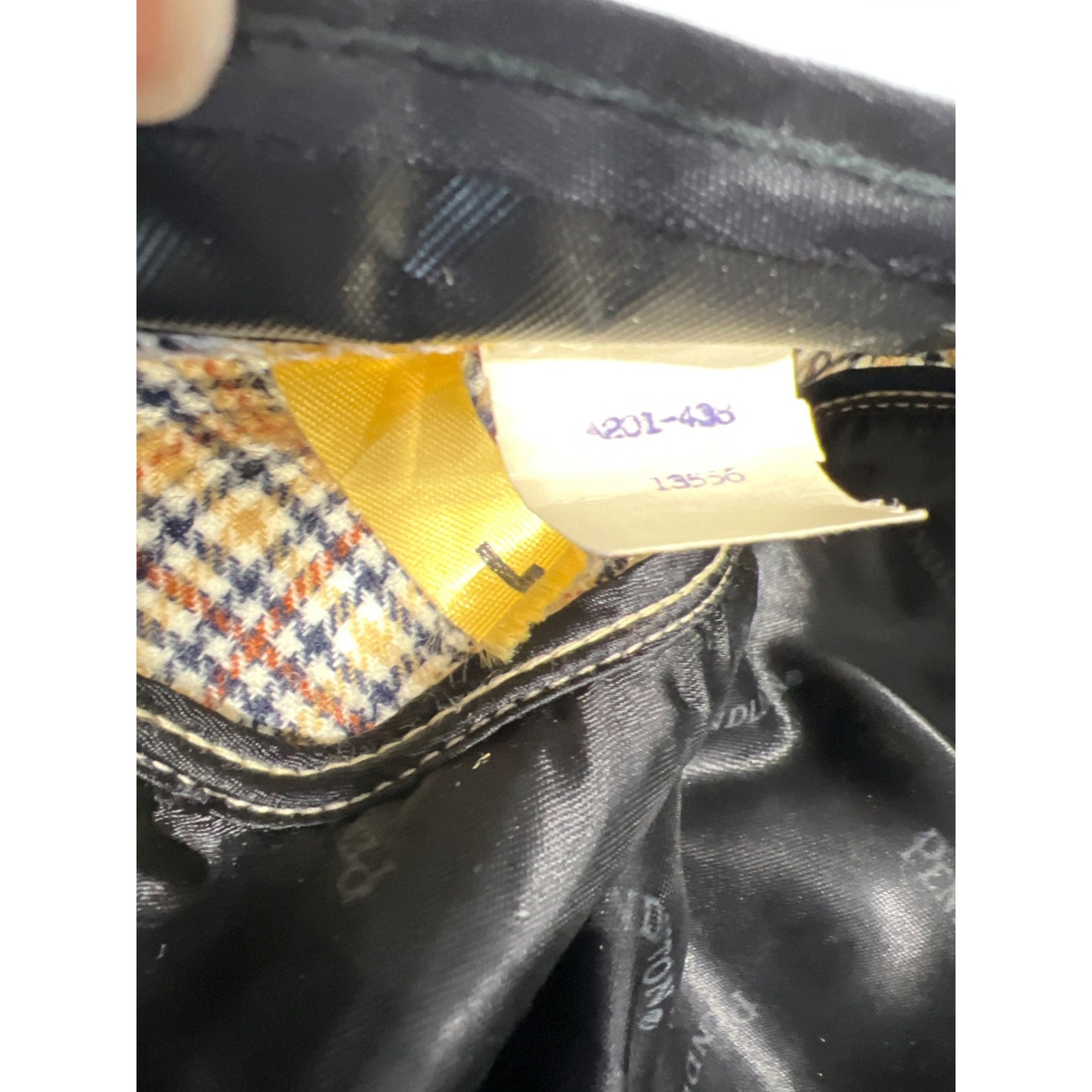 Pendleton Vintage Check Wool Newsboy Flat Cap Men's L Snap Front Tan ...