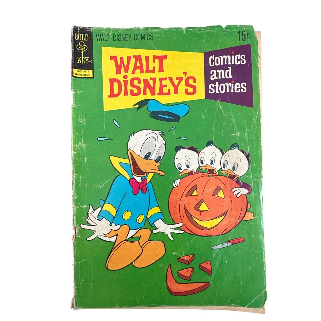 Gold Key Walt Disneys Comics & Stories #2 November 1972 Edition Bagged ...