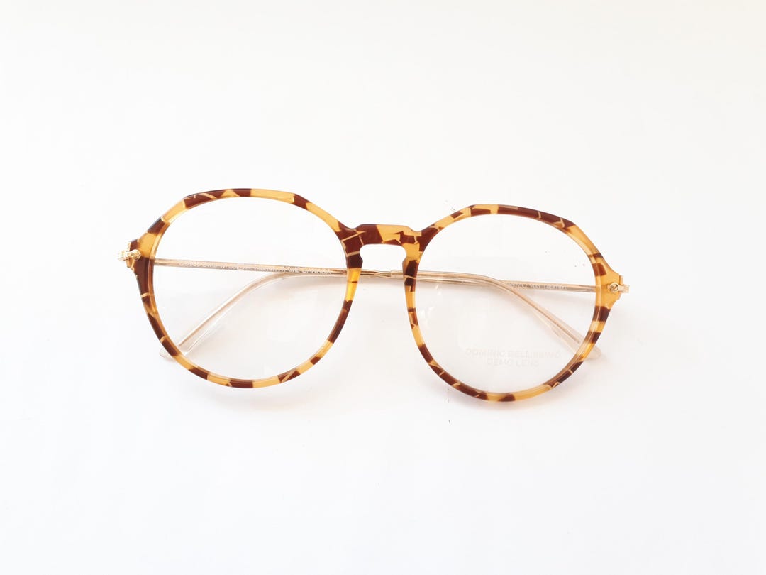 Dominic Bellissimo 903 Eyeglasses Brown Round Women Men Glasses From ...