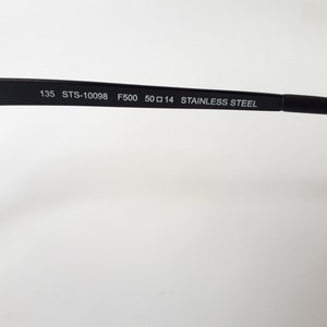 Stepper 10098 Eyeglasses Blue Angular Women Plastic Stainless Steel ...