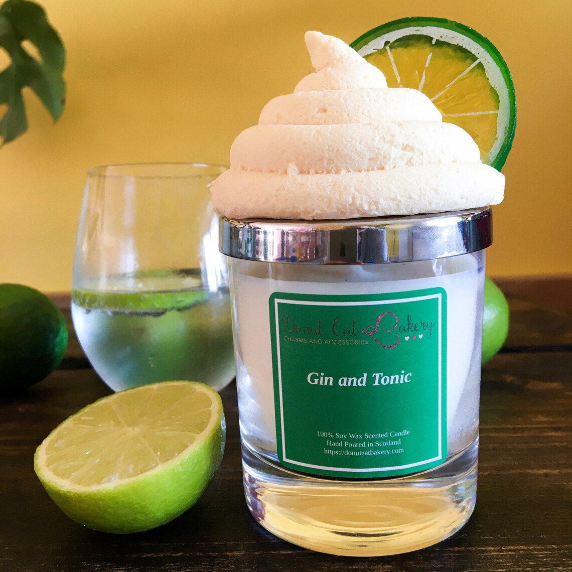 Gin and Tonic Scented Candle - Etsy