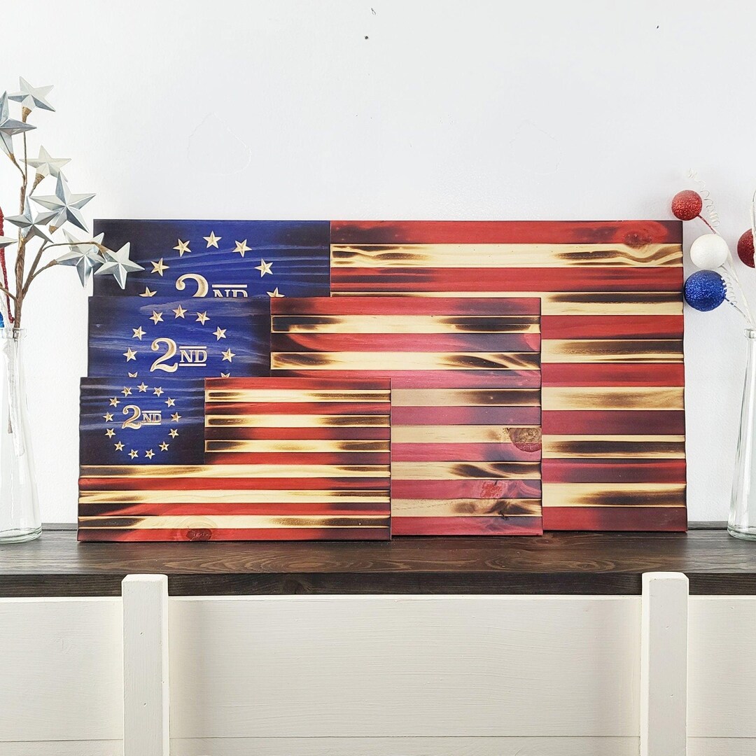 2A Wood Flag flat - Etsy