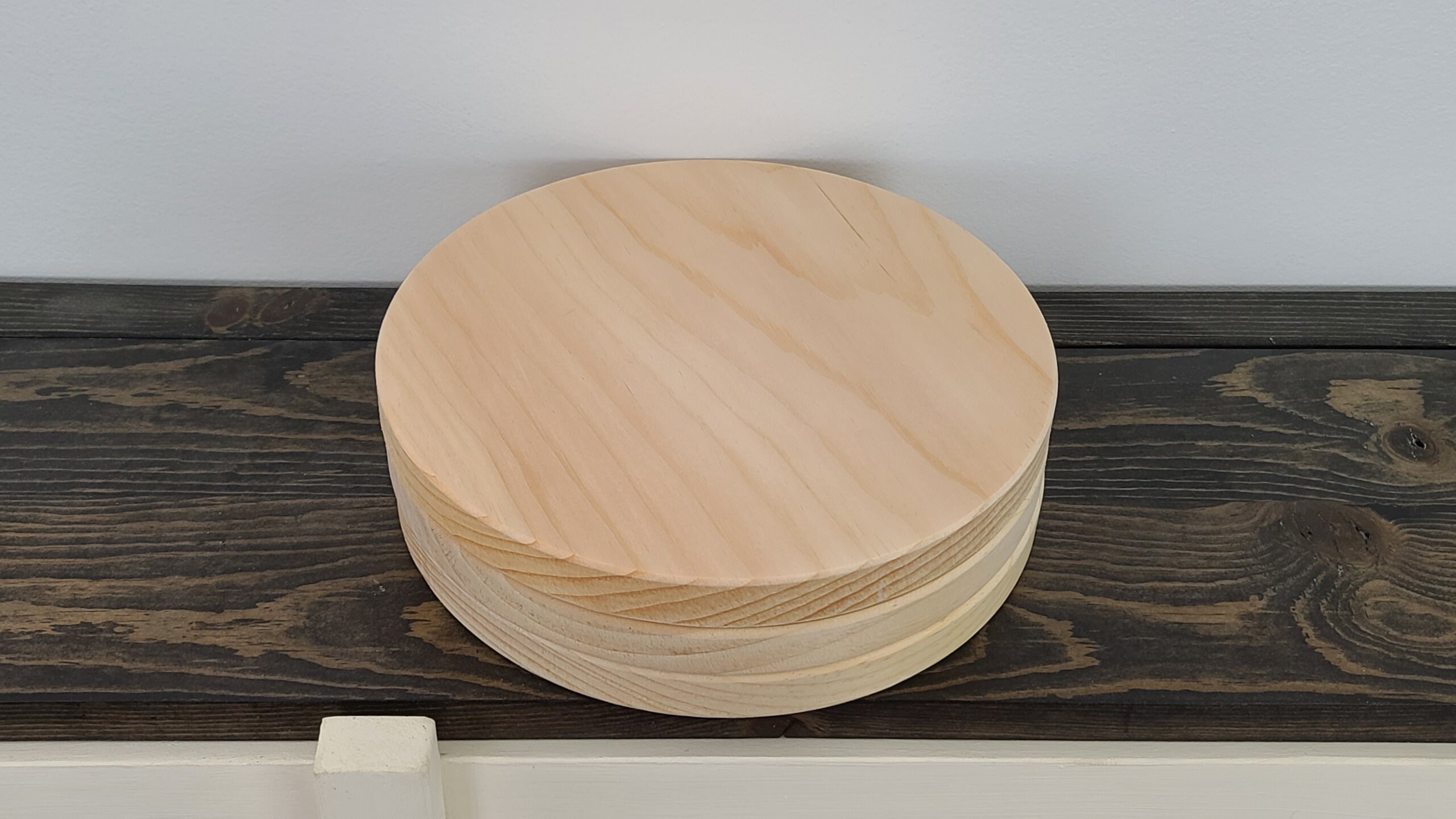 Wooden Round Blanks Unfinished Wood Circles Round Craft Wood | Etsy