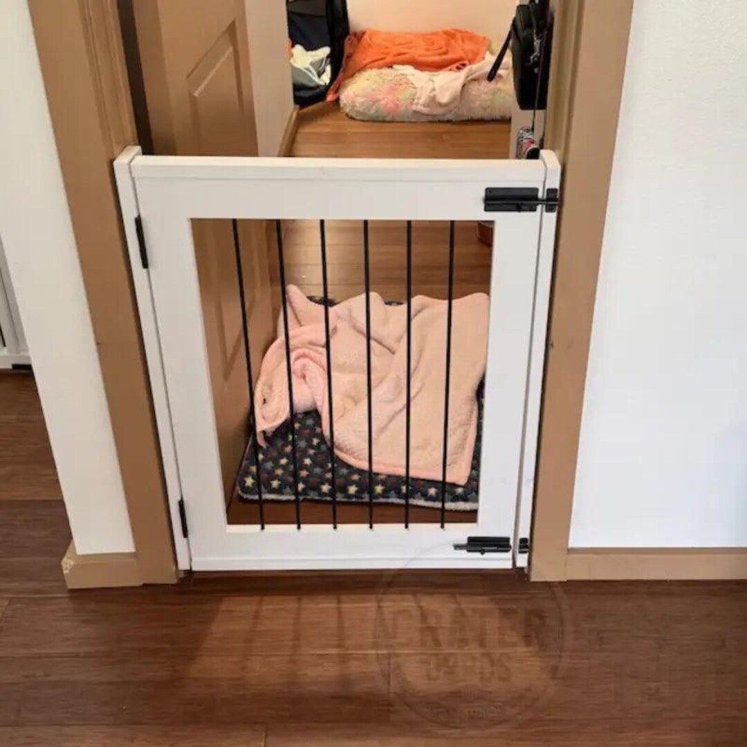 Single Door Pet Gates, Dog Gate Room Divider, Pet Gate - WG003 - Etsy
