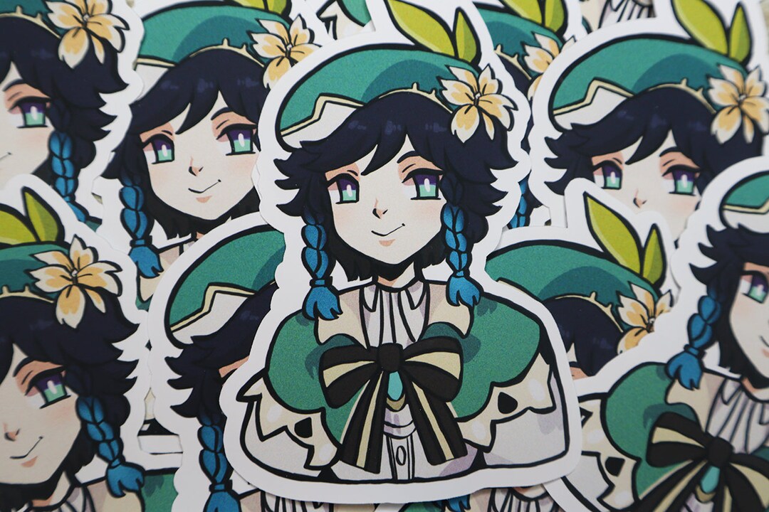 Genshin Impact Venti Sticker - Etsy