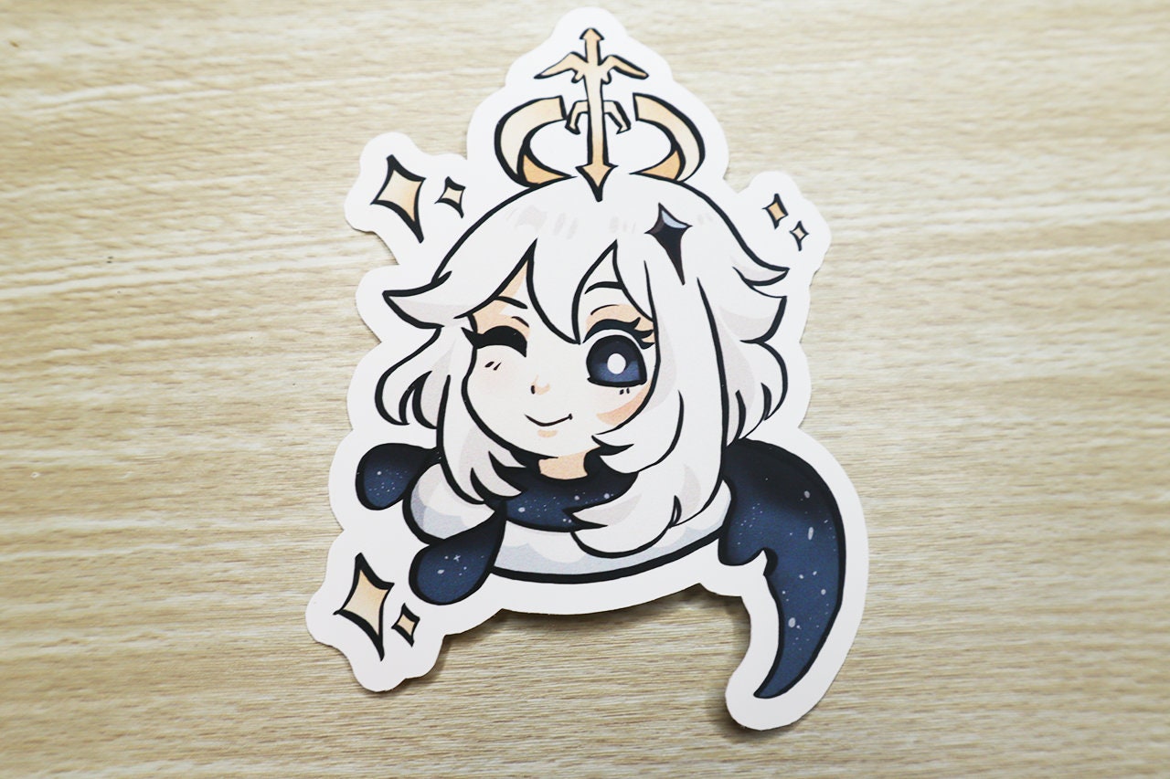 Genshin Impact Paimon Sticker - Etsy UK