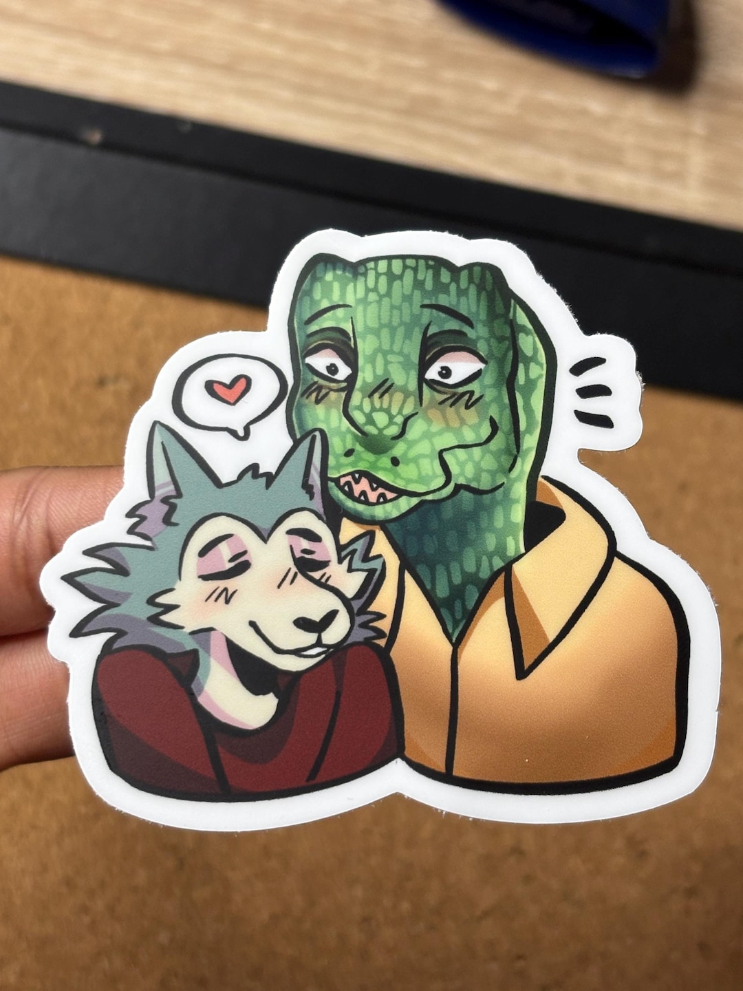 Beastars Legoshi and Gosha Sticker - Etsy