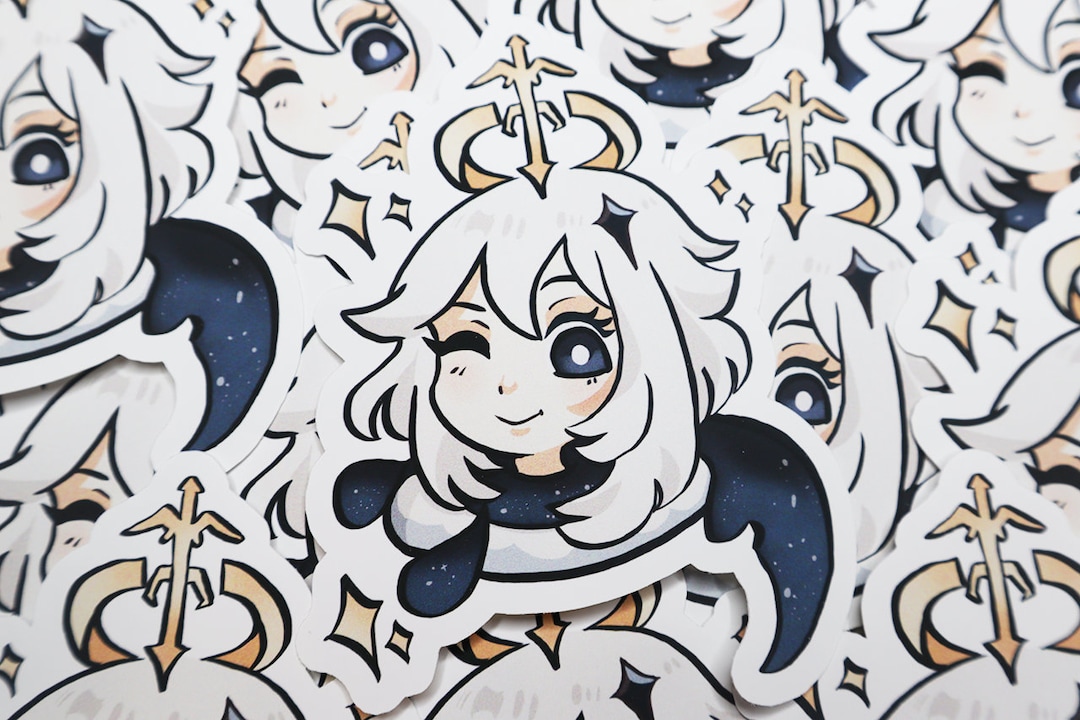 Genshin Impact Paimon Sticker - Etsy UK