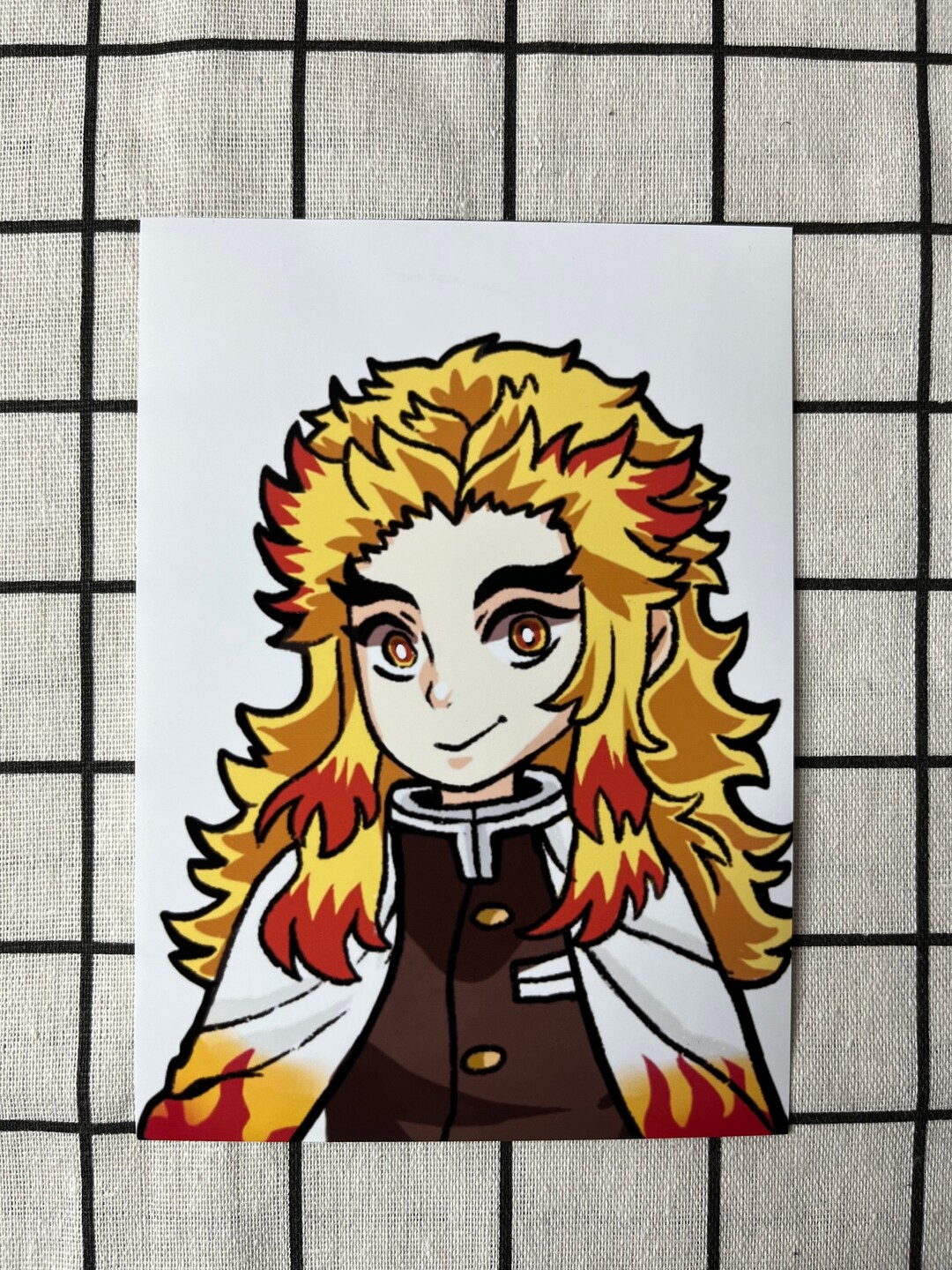 Flammy Boy Slayer Print - Etsy