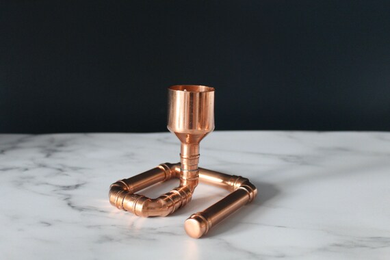 Twisted Copper Pipe