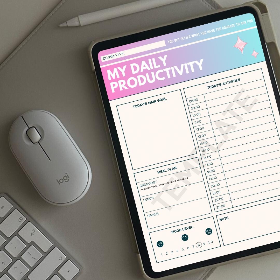 Productivity Journal - Etsy