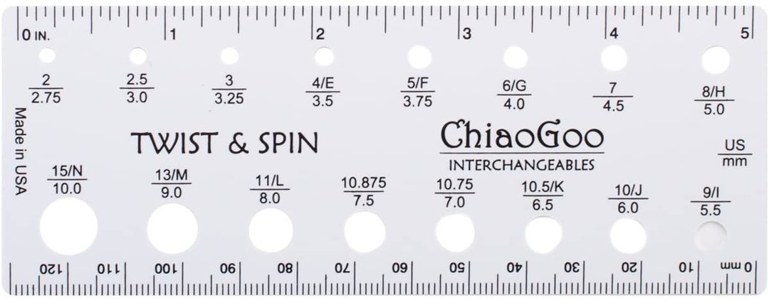 Chiaogoo 10915 Hand Measurement With Needle Size Mini Plastic 13 Cm Etsy