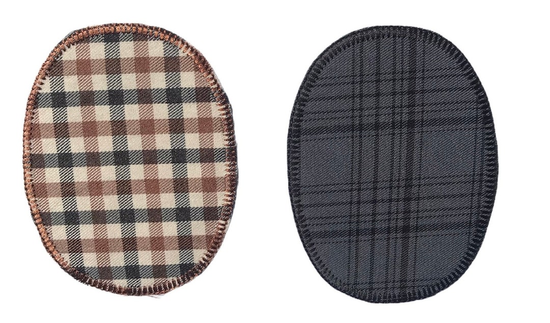 Mono Quick 2er Check Pattern Patches, Checkered Application, Patch ...