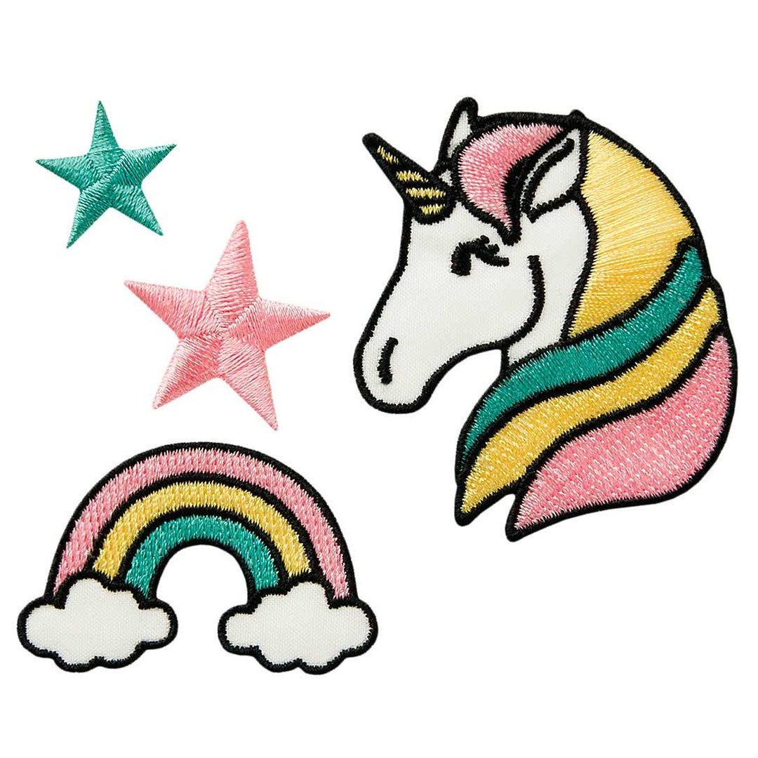 Mono Quick 18101 Create Unicorn Application Patch Ironing - Etsy
