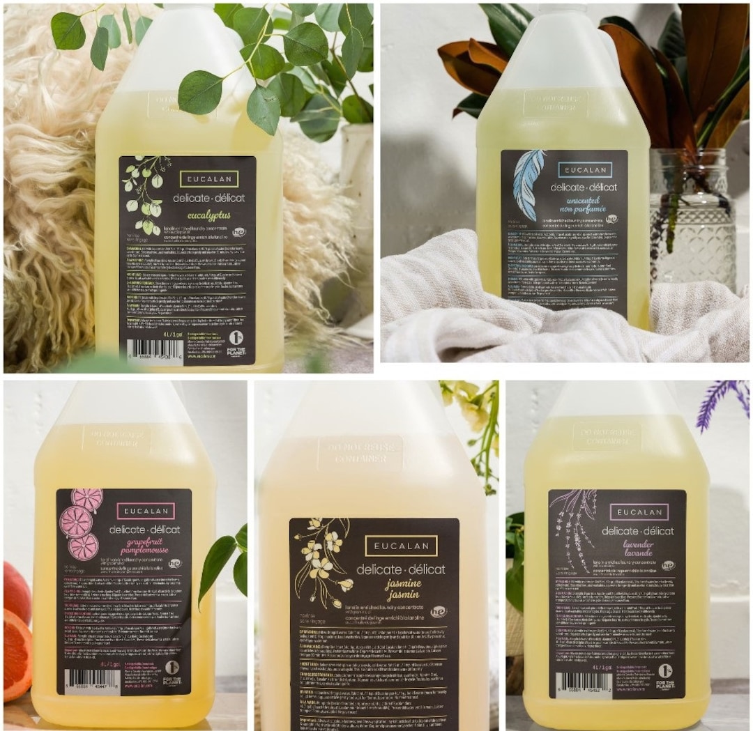 Eucalan Caring Detergent for Hand Washing, 4 Liters - Eucalyptus ...