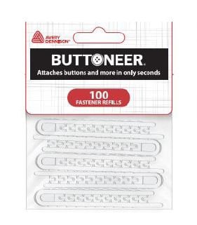 AVERY DENNISON Buttoneer® Tool Refill Pack, 100 Clips - Etsy