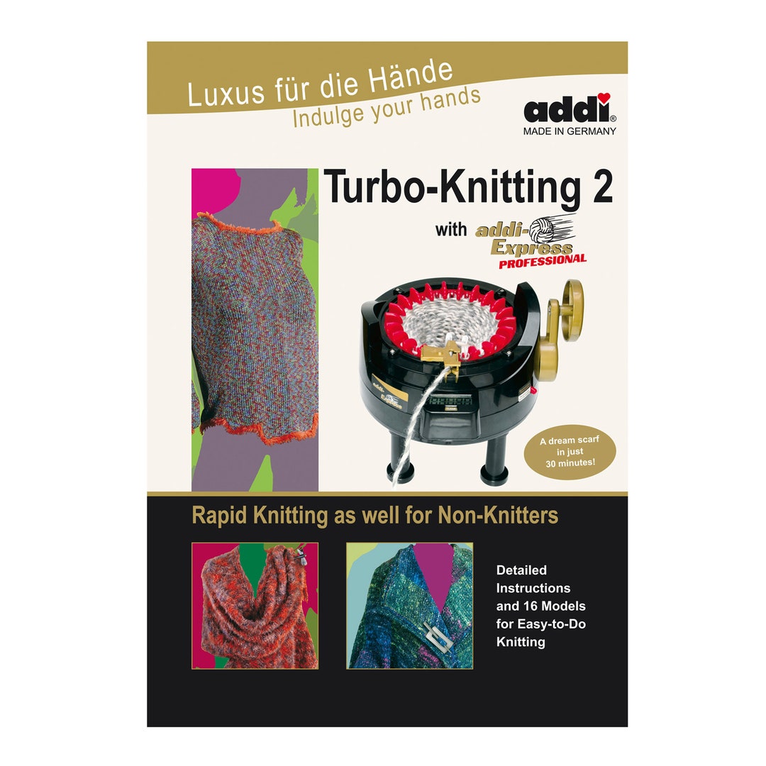 Addi 996-0 Book Turbo Knitting 2 - Addi Express - Book II - English - Etsy