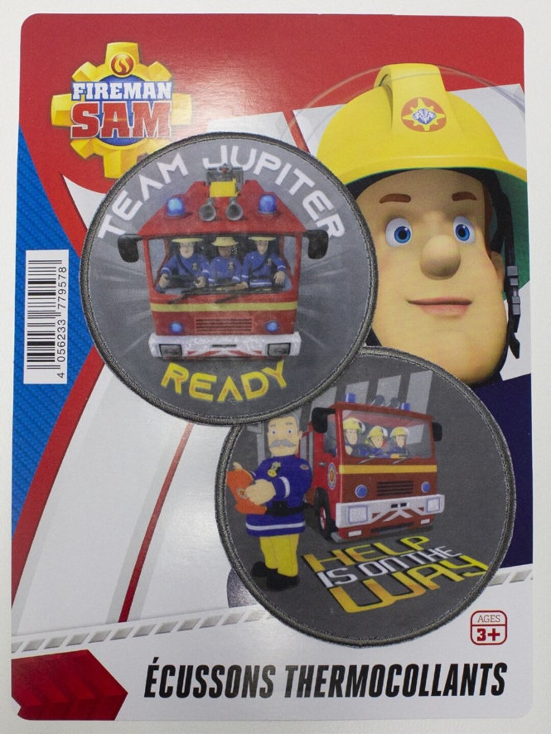 Fireman Sam Ironing Pictures - Patches - Patches, 2er SET Round - Etsy