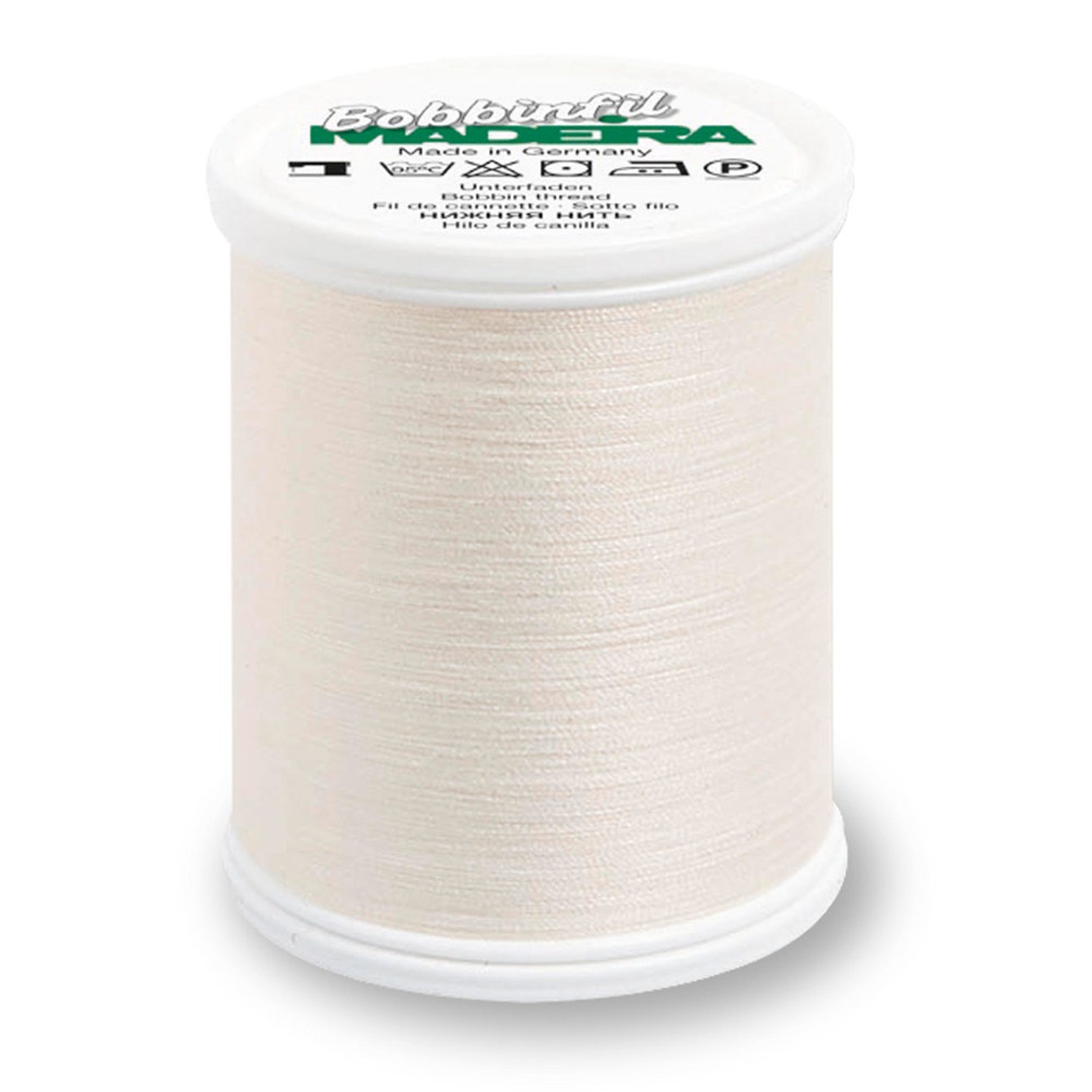 Madeira 9769 - Bobbinfil Bobbin Thread No. 80 Natural, 100% Cotton ...
