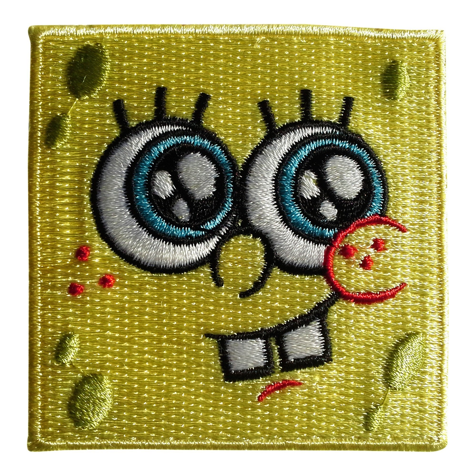 Mono Quick Spongebob or Patrick Appliqués, Iron-on Patches, Patches ...