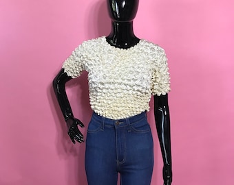 90s popcorn shirt | Etsy